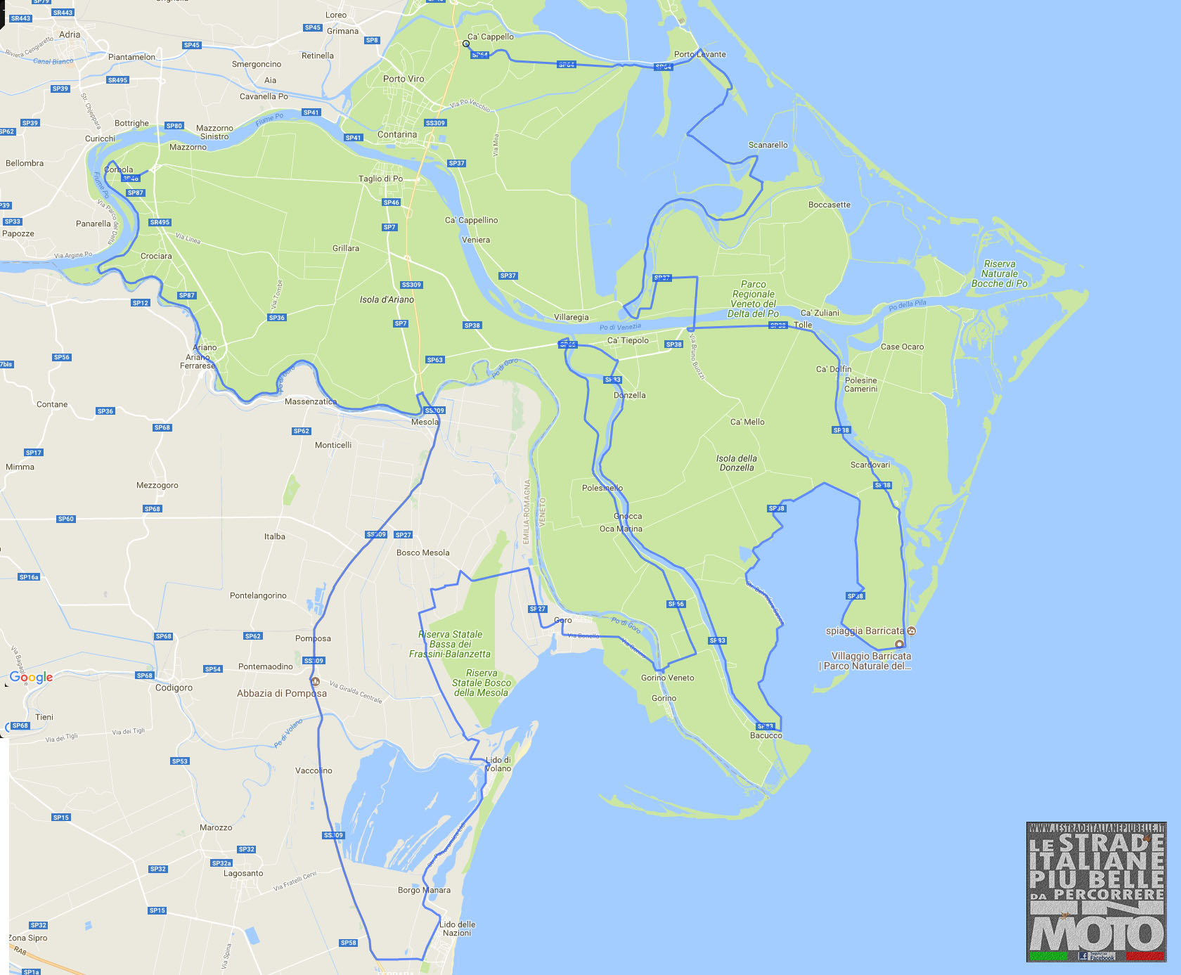 Foci Del Po 1 - Le Strade Italiane più belleLe Strade Italiane più belle